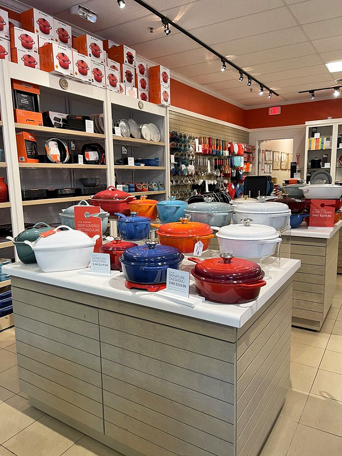 Le Creuset's rainbow of Dutch ovens proves that cookware can spark more joy than a Marie Kondo marathon.