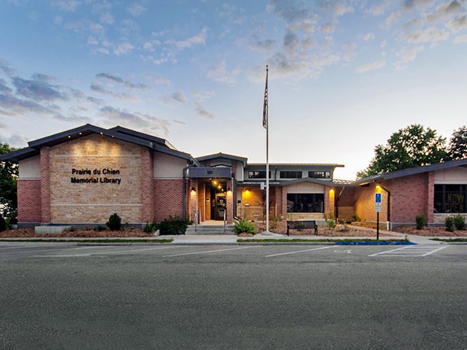The Prairie du Chien Memorial Library isn't just about books&mdash;it's where retirement dreams include unlimited reading time and no late fees to worry about.