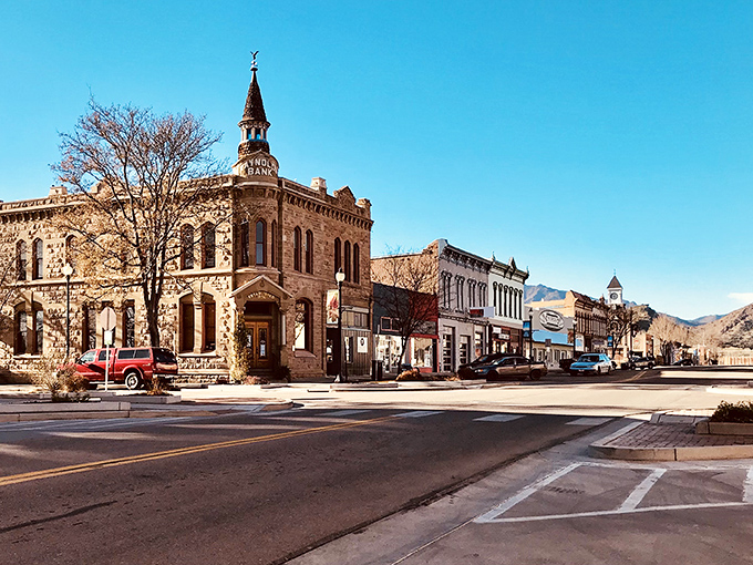 Bathed in Colorado sunshine, these historic buildings have witnessed generations of sensible spenders enjoying small-town prosperity.