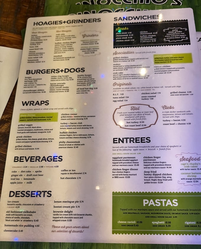 The menu reads like a love letter to comfort food&mdash;each item promising the kind of satisfaction that makes you close your eyes when you take that first bite.