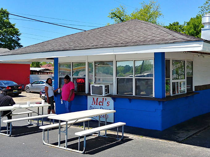 Mel's Dairy Dream isn't just a blue-and-white landmark&mdash;it's where $5 still buys enough soft serve to make your inner child do cartwheels. 