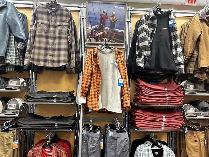 Flannel heaven awaits the outdoor enthusiast. Like a sartorial candy store for adults who appreciate a good plaid.