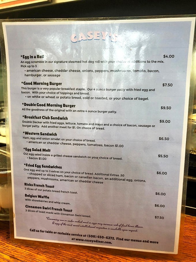 Breakfast decisions have never been so delightful. The menu reads like a love letter to American diner classics.