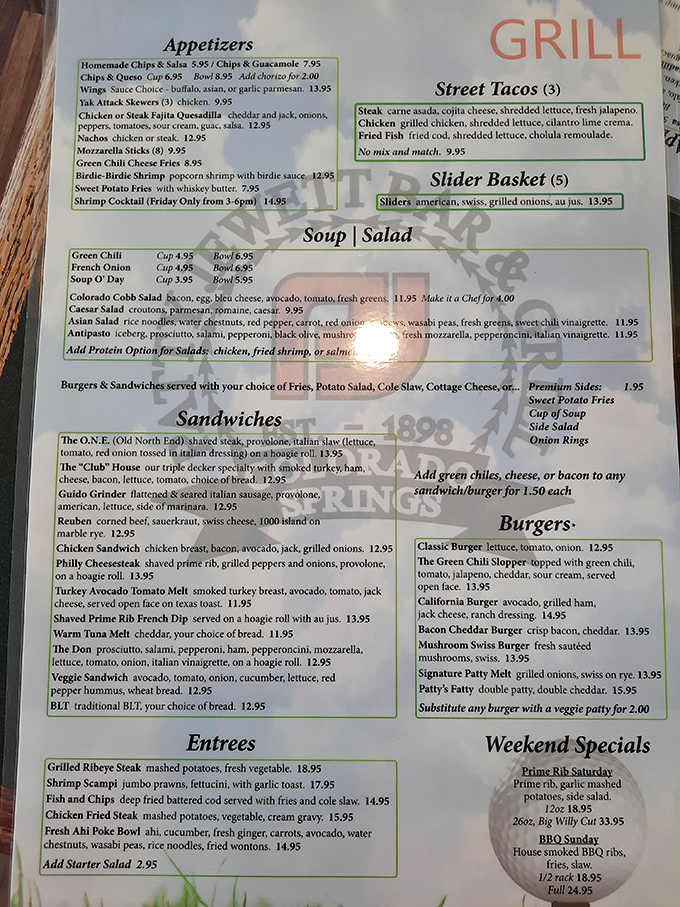 The menu reads like a love letter to comfort food classics &ndash; each dish promising a warm embrace for your taste buds.