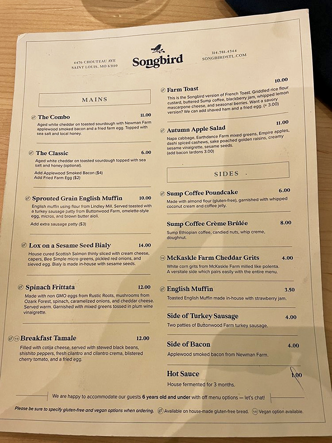 A menu that reads like poetry—each dish thoughtfully crafted with local ingredients. The breakfast tamale alone is worth setting your alarm for.