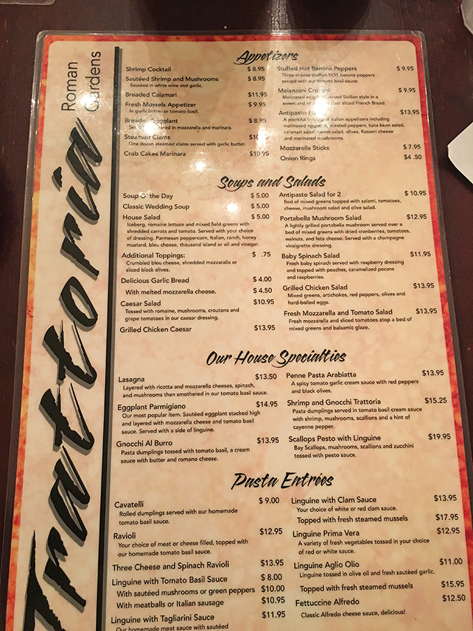 The menu reads like a love letter to Italian cuisine &ndash; each dish promising comfort wrapped in a blanket of cheese and nostalgia.