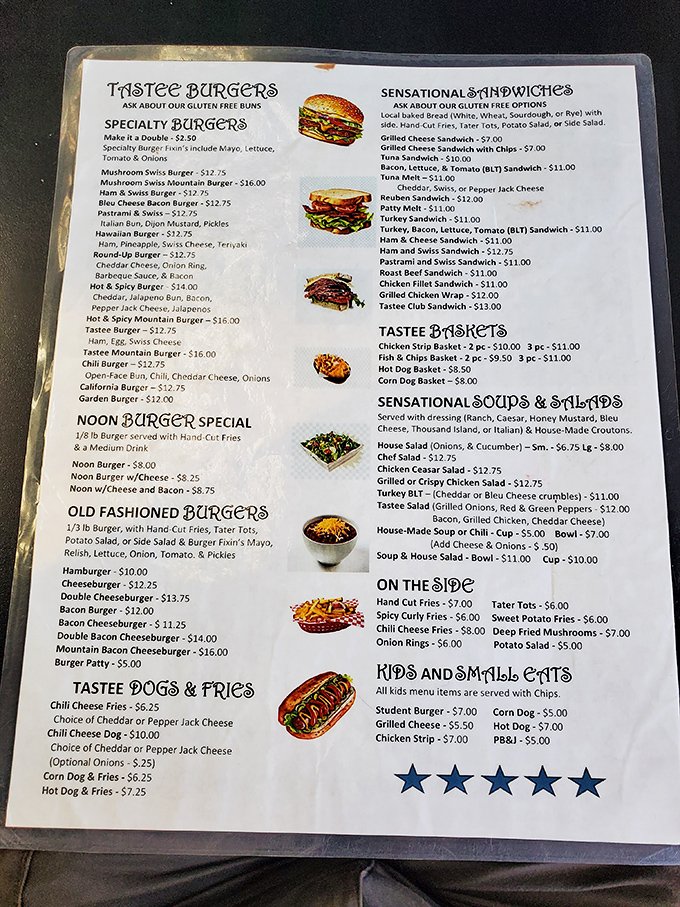 A menu that doesn't need fancy fonts or pretentious descriptions&mdash;just honest food that makes decision-making deliciously difficult.