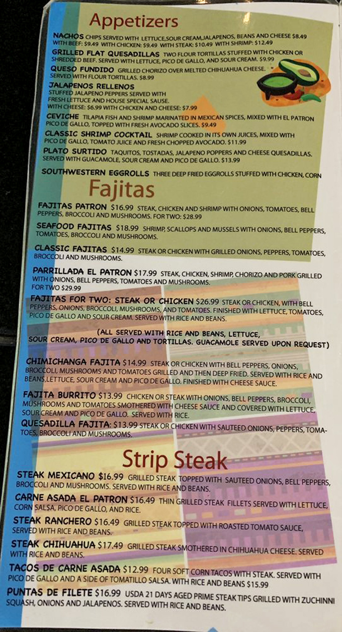 This menu isn't just a list of food&mdash;it's a roadmap to happiness. The hardest part? Choosing just one destination.