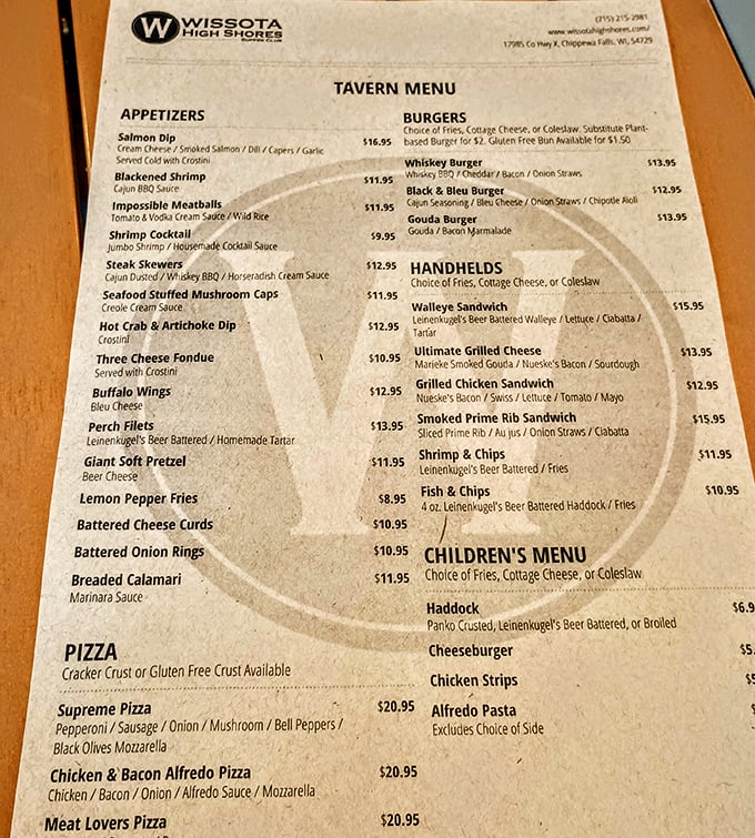 This menu isn't just a list of food&mdash;it's a roadmap to happiness. The hardest part is choosing just one destination.