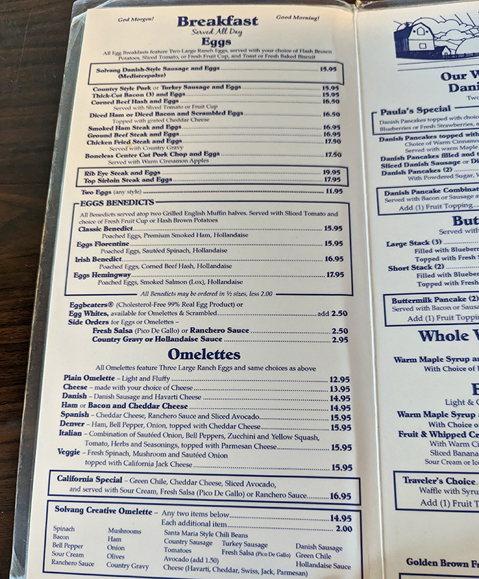 A menu this comprehensive means they've mastered the art of breakfast &ndash; from Danish specialties to American classics with flair.