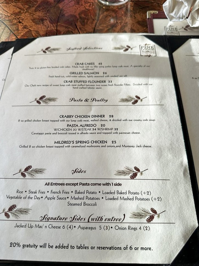 A menu that doesn't need fancy fonts or pretentious descriptions&mdash;just honest food with homemade dressings that would make your grandmother nod in approval.