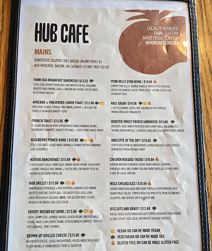 The menu reads like a love letter to Nebraska agriculture&mdash;locally-sourced ingredients transformed into dishes that make you want to high-five the chef.