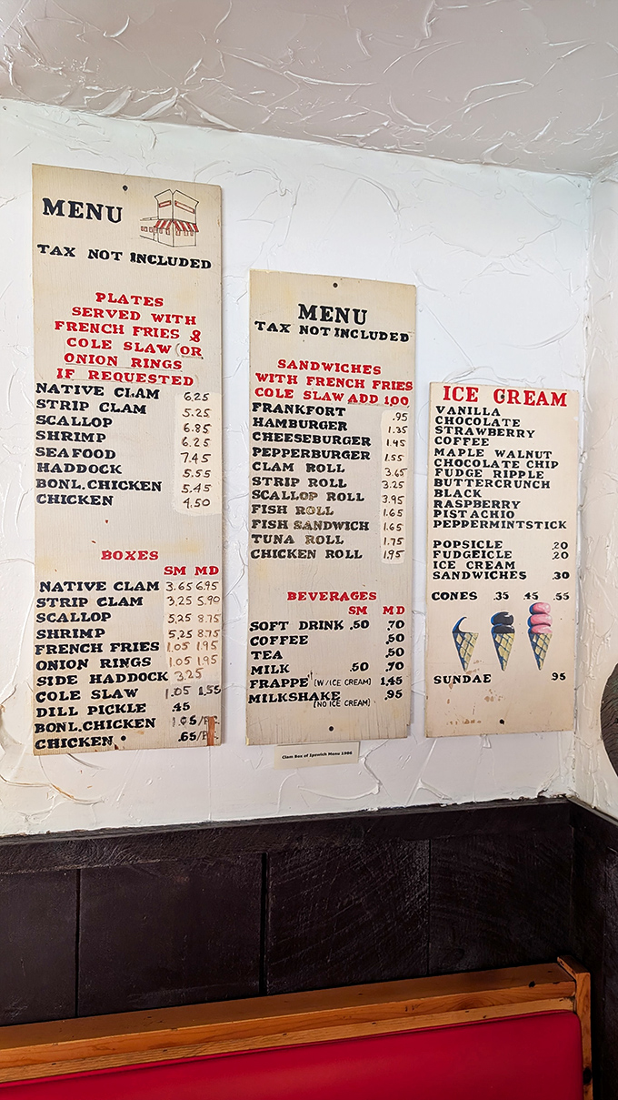 A menu that reads like a love letter to American classics. Decision paralysis has never been so delicious.