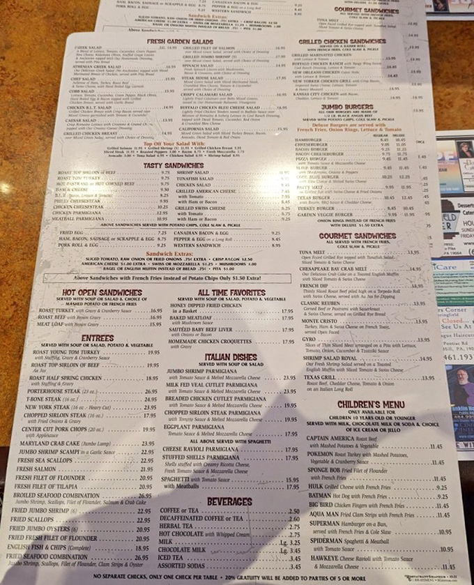 Springfield's menu is thicker than most novels and twice as satisfying. Choosing just one item might be the hardest decision you'll make all day.