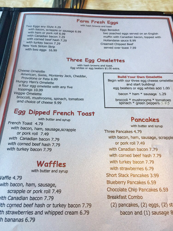 This menu isn't just a list of food&mdash;it's a love letter to breakfast traditions that have sustained Philadelphians for generations.