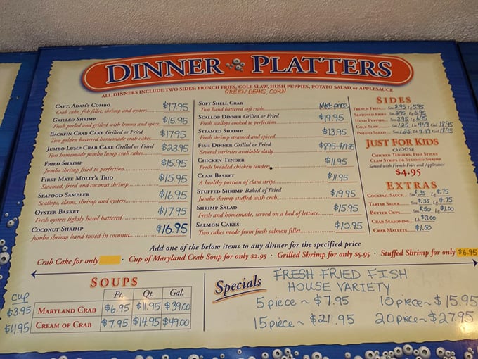 This menu reads like a greatest hits album of American comfort food &ndash; no skips, all bangers.