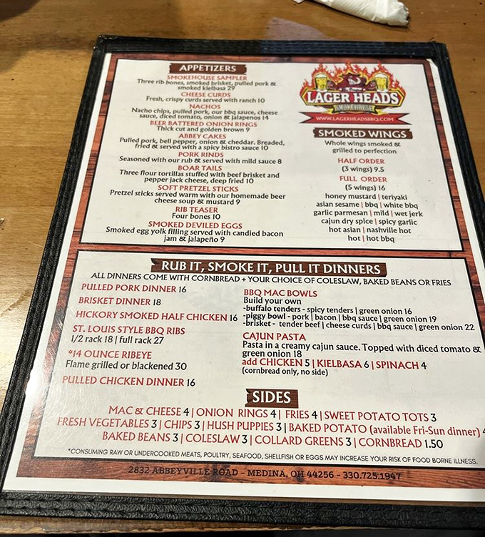 This menu isn't just a list of options&mdash;it's a roadmap to happiness. "Rub it, Smoke it, Pull it" isn't just their motto, it's their promise.