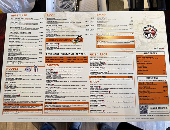 The extensive menu reads like a passport to Thailand's greatest hits, with everything from comforting noodles to adventurous curries.