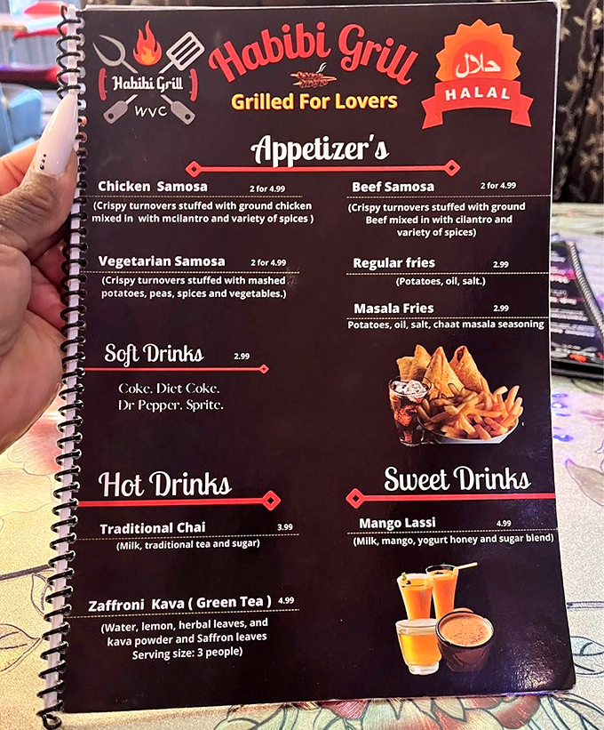 When your menu comes spiral-bound, you know someone's serious about feeding you well and often.