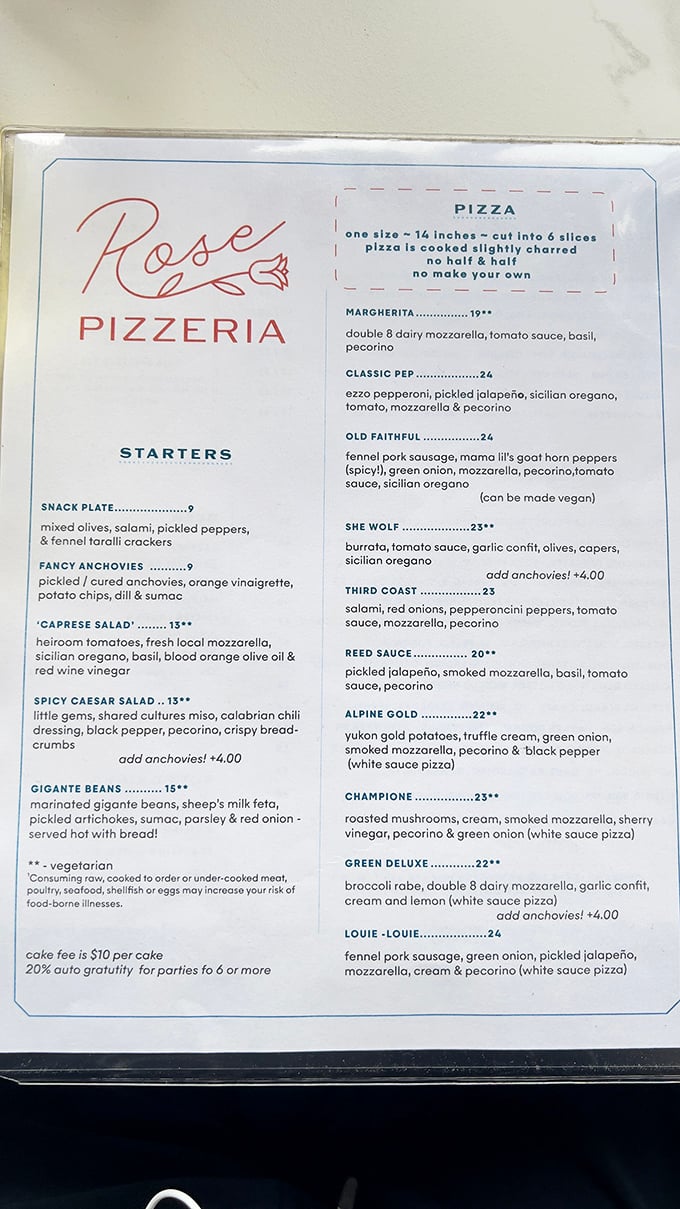 A menu that doesn't try to be everything to everyone&mdash;just everything to anyone who loves thoughtfully crafted pizza and starters.