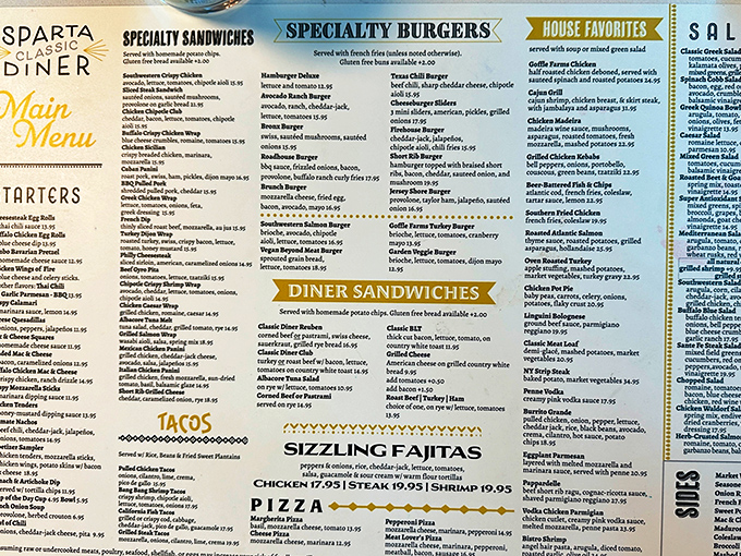 The menu reads like a love letter to American classics&mdash;each item promising the kind of satisfaction only diner food delivers.