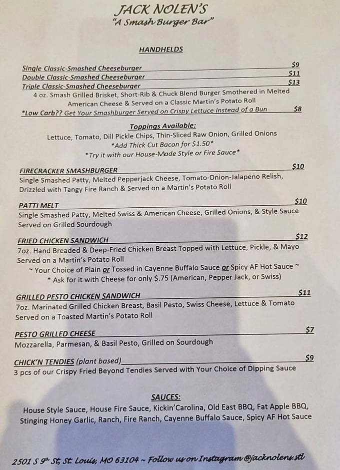 A menu that doesn't need a thesaurus to understand&mdash;just straightforward burger bliss with options for the bold and the traditional alike.