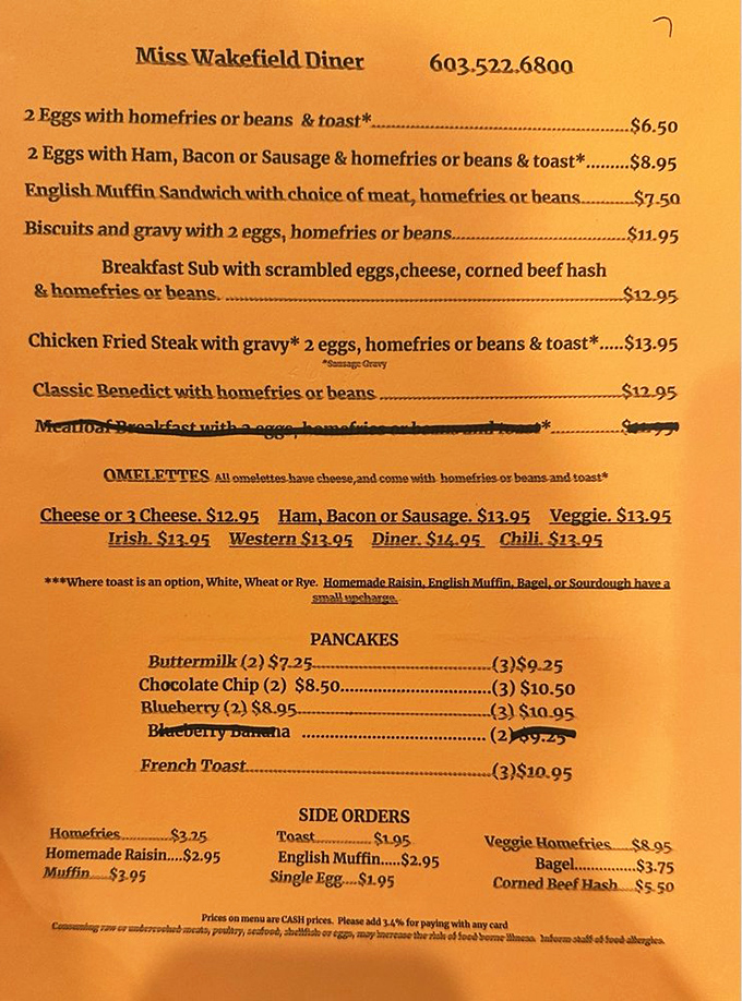 A menu that doesn't need fancy fonts or pretentious descriptions&mdash;just honest food at honest prices. The breakfast sub with corned beef hash is calling my name!