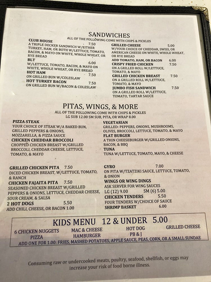 A menu that reads like comfort food poetry &ndash; no molecular gastronomy here, just honest dishes that speak directly to your hunger.