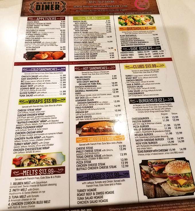 This isn't just a menu&mdash;it's a roadmap to happiness with every comfort food destination you've been craving, from breakfast classics to hearty sandwiches.