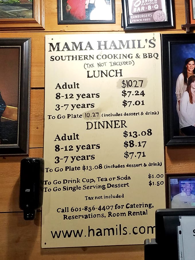 When tax isn't included gets its own line on the menu, you know this place values transparency and good old-fashioned honesty.