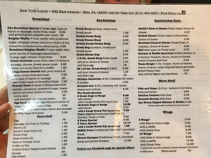 This menu isn't trying to win a Pulitzer&mdash;it's aiming for your heart with straightforward diner classics that have stood the test of time.