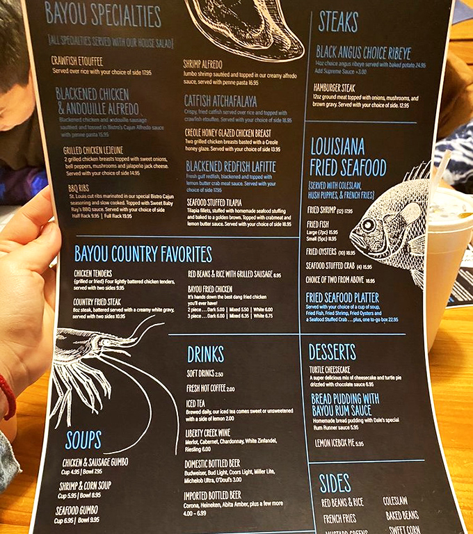 The menu reads like a love letter to Louisiana cuisine&mdash;each dish promising the kind of flavor that makes you want to high-five the chef.