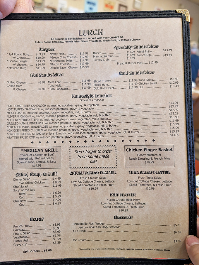 This lunch menu is a love letter to American classics. No molecular gastronomy or deconstructed anything&mdash;just honest food that satisfies the soul.