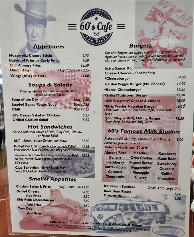 This menu reads like a love letter to breakfast classics &ndash; where scrambled eggs and scrapple are the celebrities of the morning.