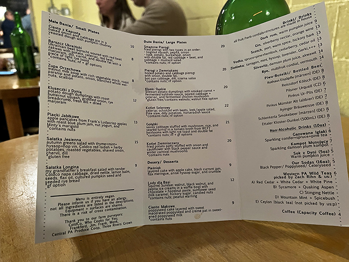 The menu reads like Eastern European poetry&mdash;each dish promising comfort food alchemy that transforms humble vegetables into transcendent experiences.