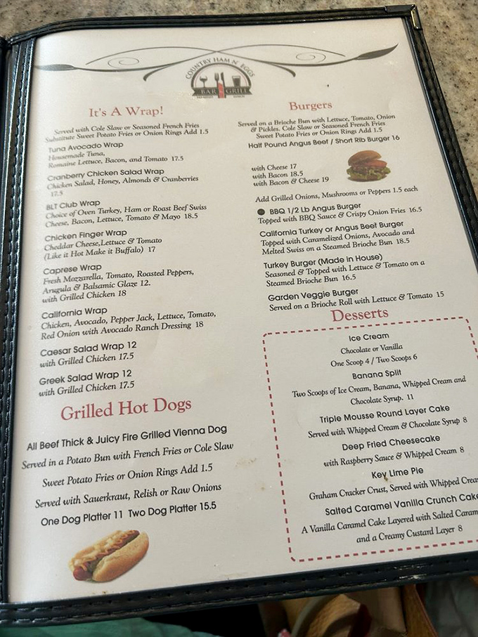 This menu isn't trying to reinvent breakfast&mdash;it's perfecting it. Like finding an original vinyl record in a world of digital remixes.