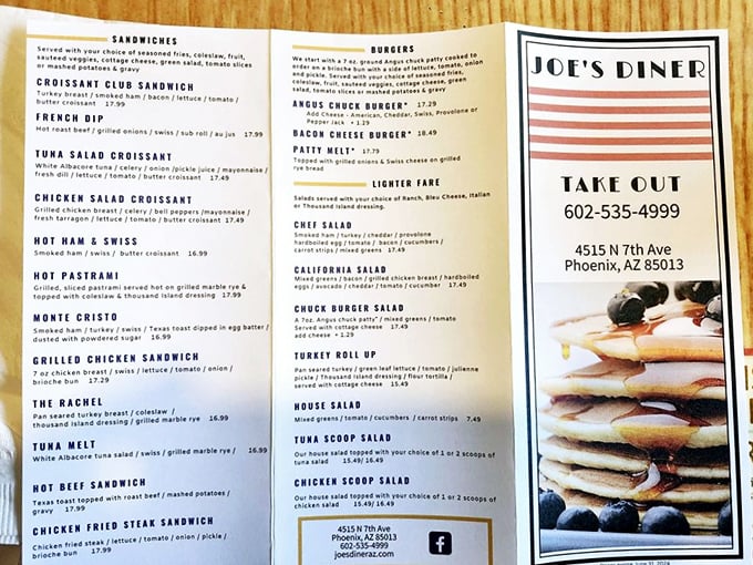 The menu at Joe's reads like a love letter to American classics &ndash; no molecular gastronomy, just the comfort food your taste buds have been writing home about.