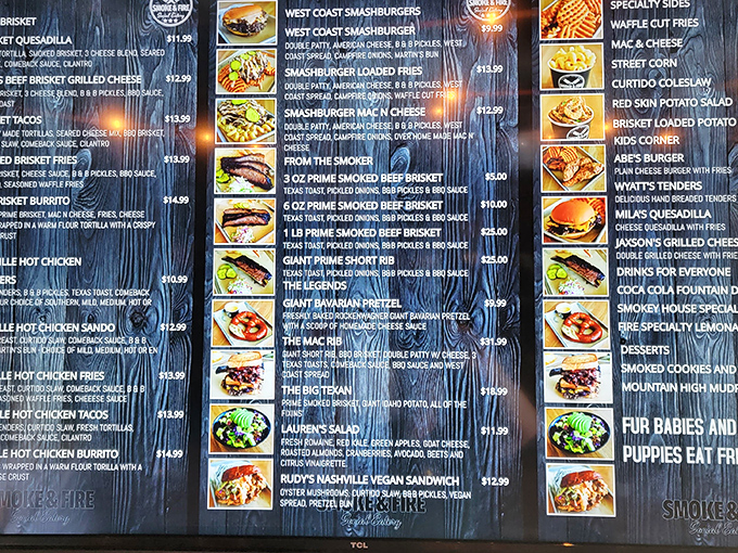 This isn't just a menu&mdash;it's a roadmap to happiness. The only wrong turn? Not ordering enough to try everything.