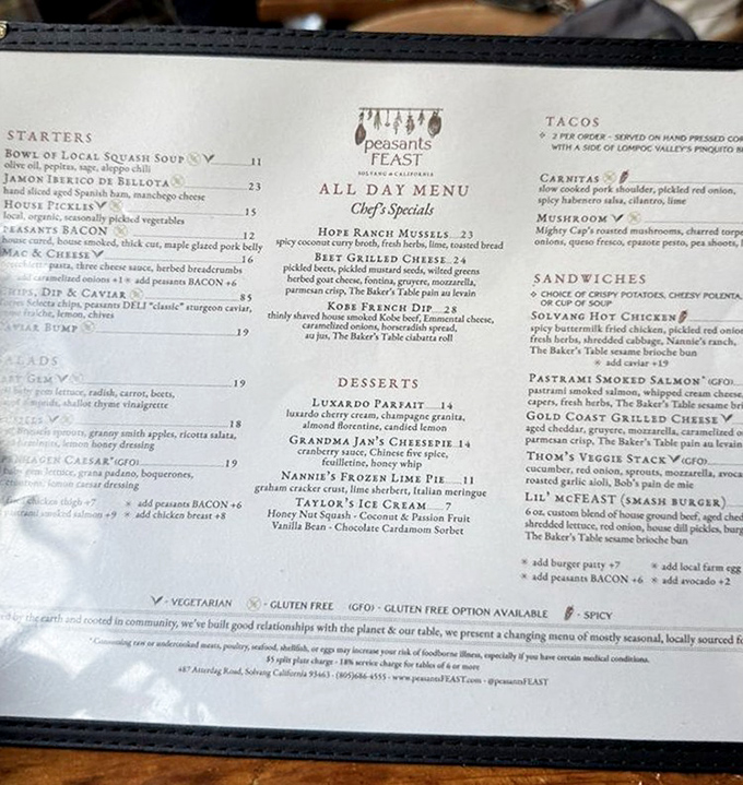 This menu isn't just a list of food&mdash;it's a passport to Denmark without the jet lag or need to remember where you put your actual passport.