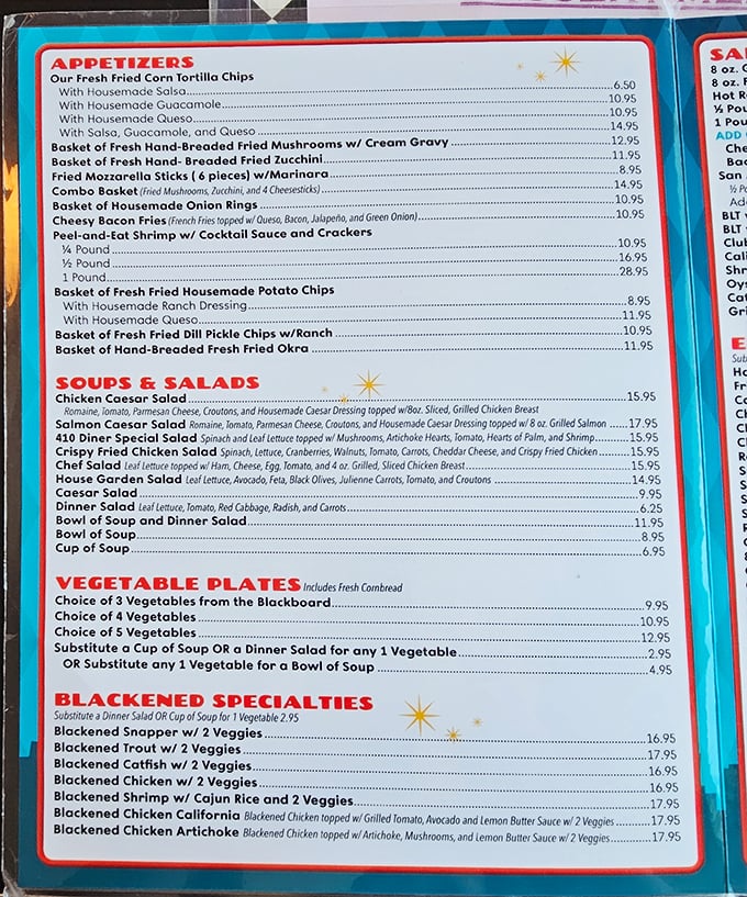 A menu that doesn't need fancy fonts or pretentious descriptions&mdash;just honest food that makes decision-making the hardest part of your meal. 