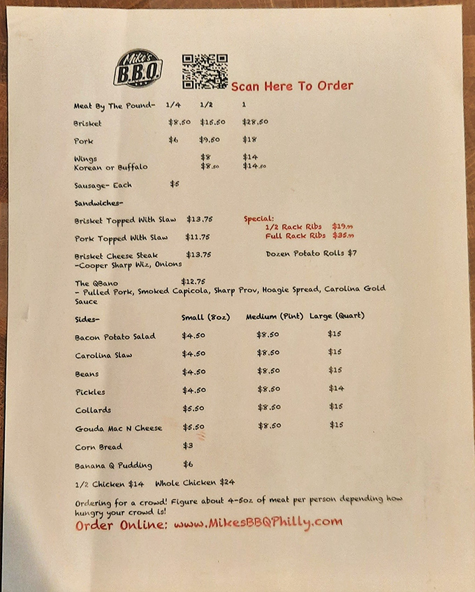 The menu at Mike's BBQ reads like poetry to carnivores &ndash; brisket, ribs, and that intriguing QBano sandwich calling your name.