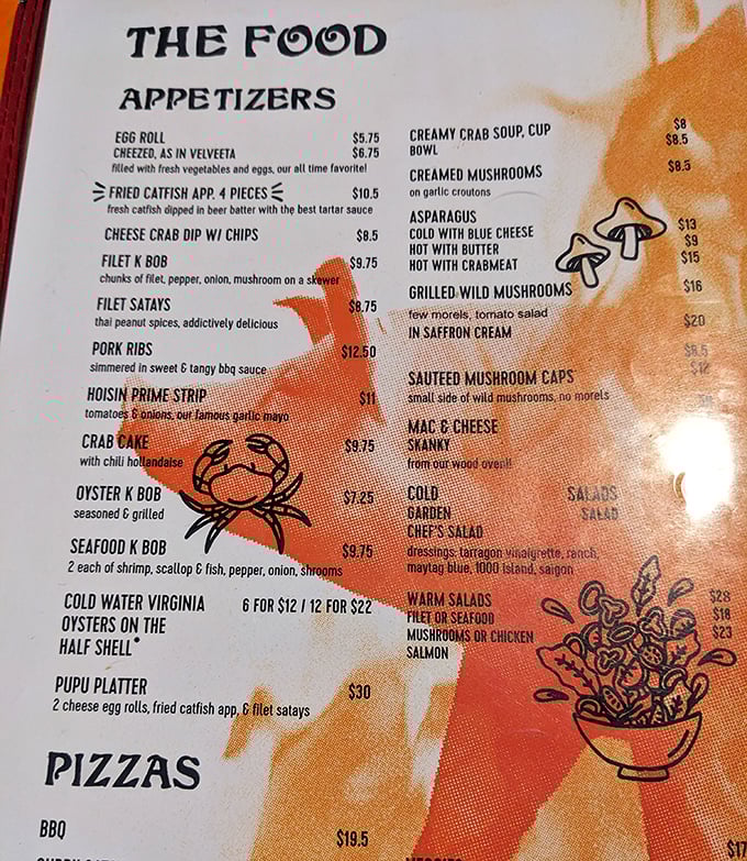 This isn't just a menu&mdash;it's a roadmap to happiness. Note how "addictively delicious" isn't just marketing speak; it's a fair warning.