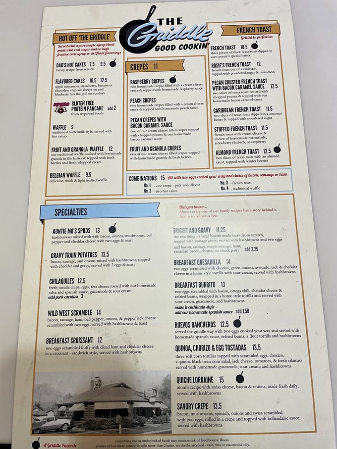 A menu that reads like breakfast poetry &ndash; each description more tempting than the last. Decision paralysis has never been so delicious.