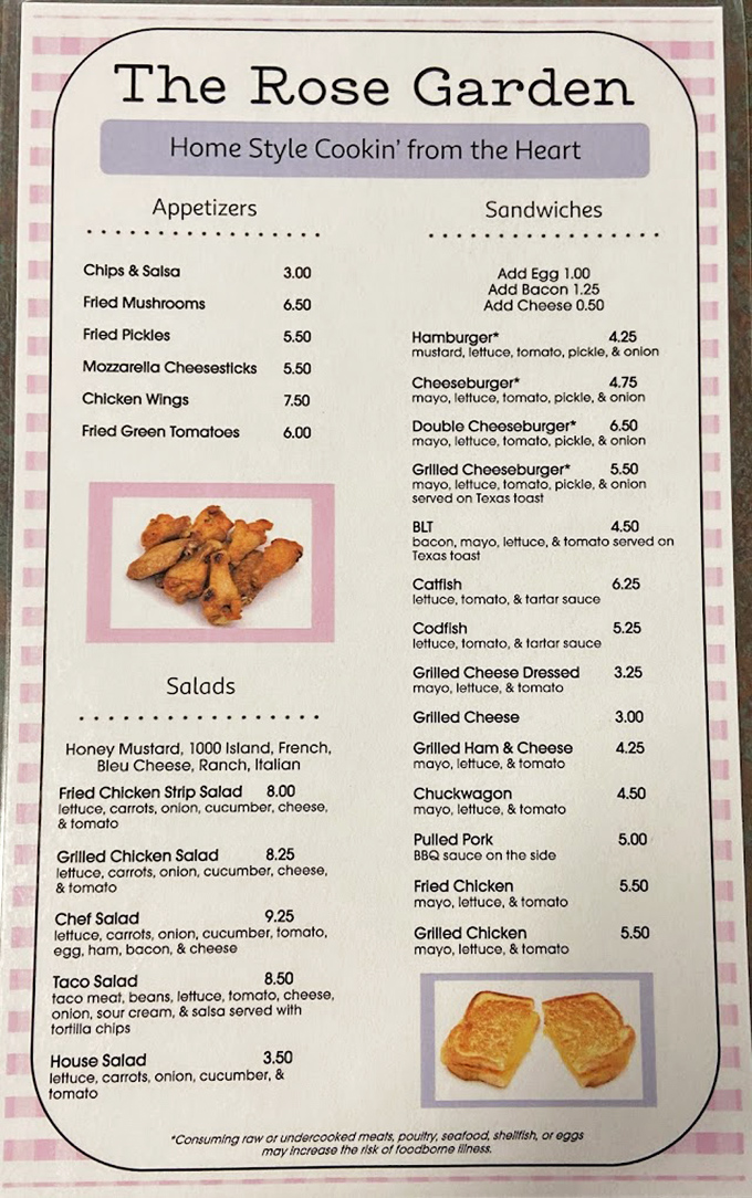 The menu reads like a love letter to American classics &ndash; fried green tomatoes, catfish sandwiches, and grilled cheese that tastes like childhood.