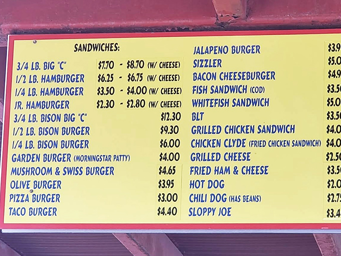 When a menu promises three-quarter pound burgers, you know you've found something truly special.