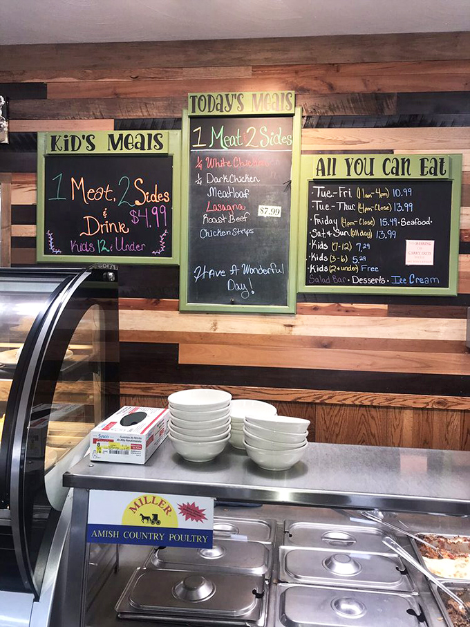 Today's menu promises one meat and two sides, which is like telling someone they can only have three wishes&mdash;impossibly difficult.