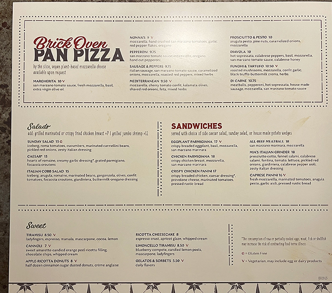 This menu isn't just a list of dishes&mdash;it's a treasure map where X marks the spot for those heavenly apple-ricotta donuts.