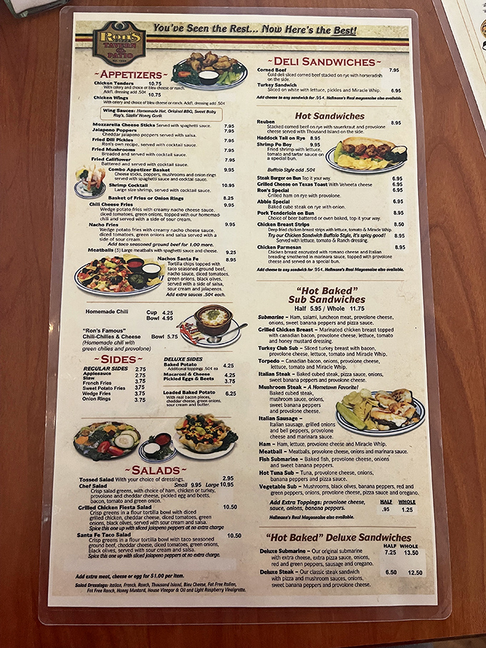 A menu that doesn't need fancy fonts or pretentious descriptions. Just honest food that's kept Ohioans coming back for generations.