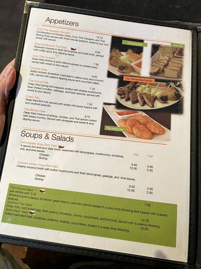 Menu treasure map in hand, navigating between Tom Yum territory and Pad Thai paradise becomes the most delicious adventure in Pennsylvania.