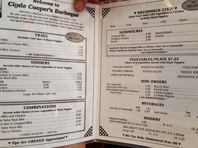 This menu isn't just a list of food&mdash;it's a roadmap to happiness with "NO SUBSTITUTIONS" because perfection doesn't need editing.